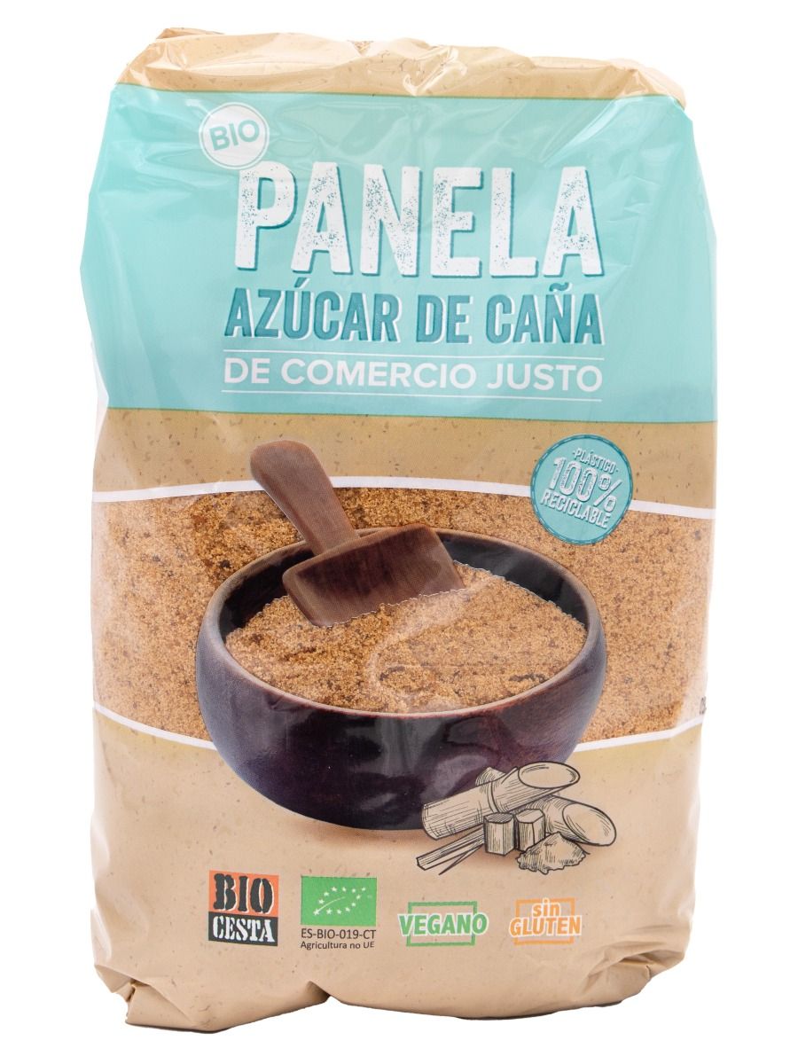Azúcar Panela 1kg Bio Cesta | Herbolario Navarro